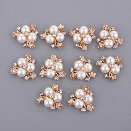 10 Pcs Strass Perle Artisanat Perles Fabrication De Bijoux ...