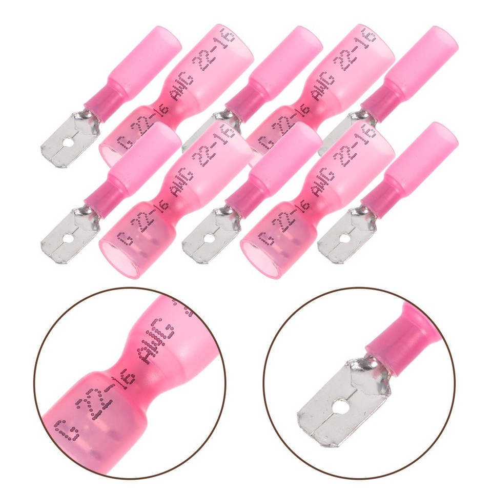 50 Pairs Crimp Terminals Outdoor Connectors Insulated Automotive Kit | eBay