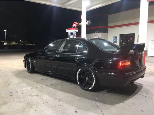 DTM M5 Rear trunk wing wing For BMW E39 Boot Lid high kick Eleron | eBay