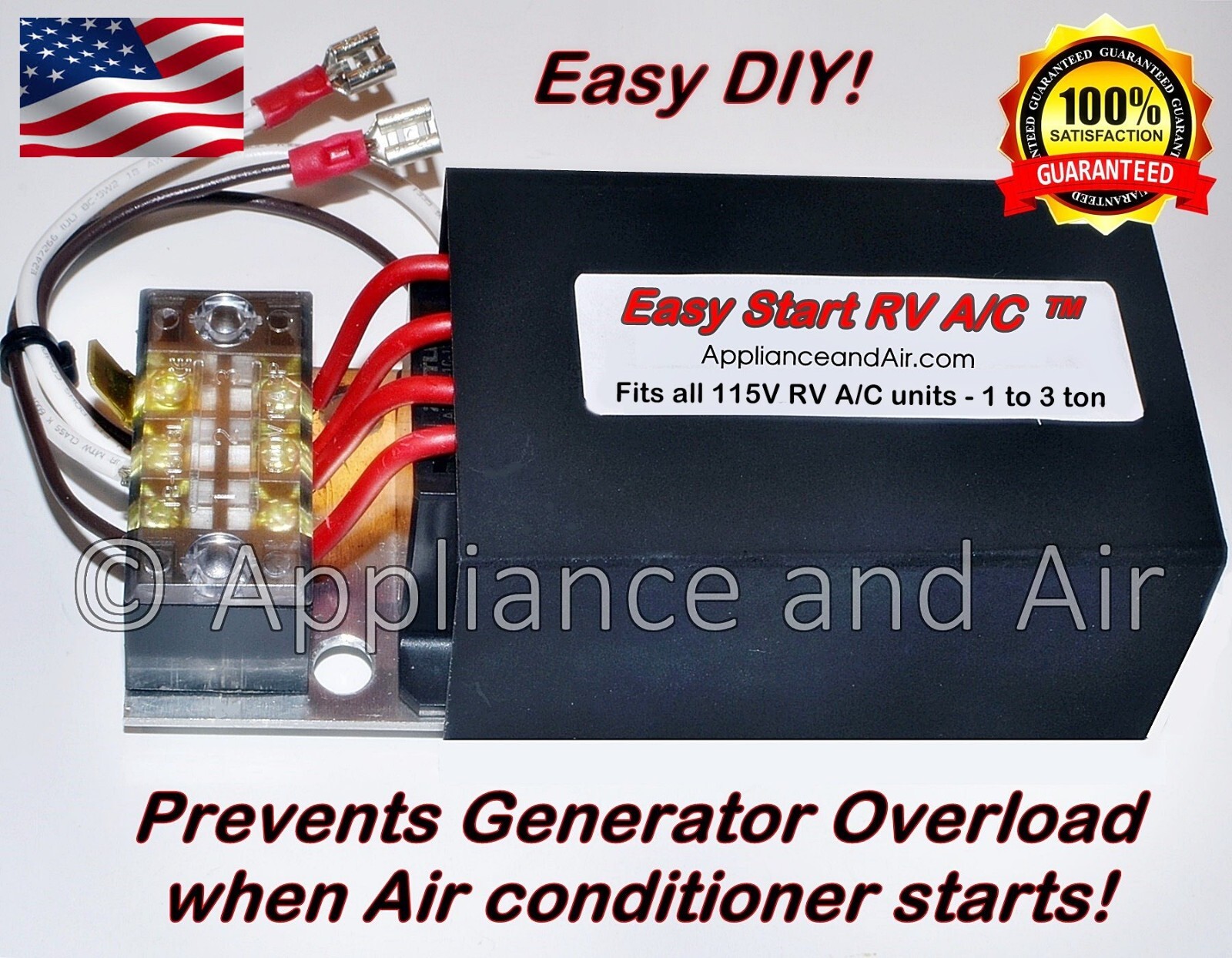 RV A/C Starter™ Soft Start a Camper Air Conditioner with a Generator ...