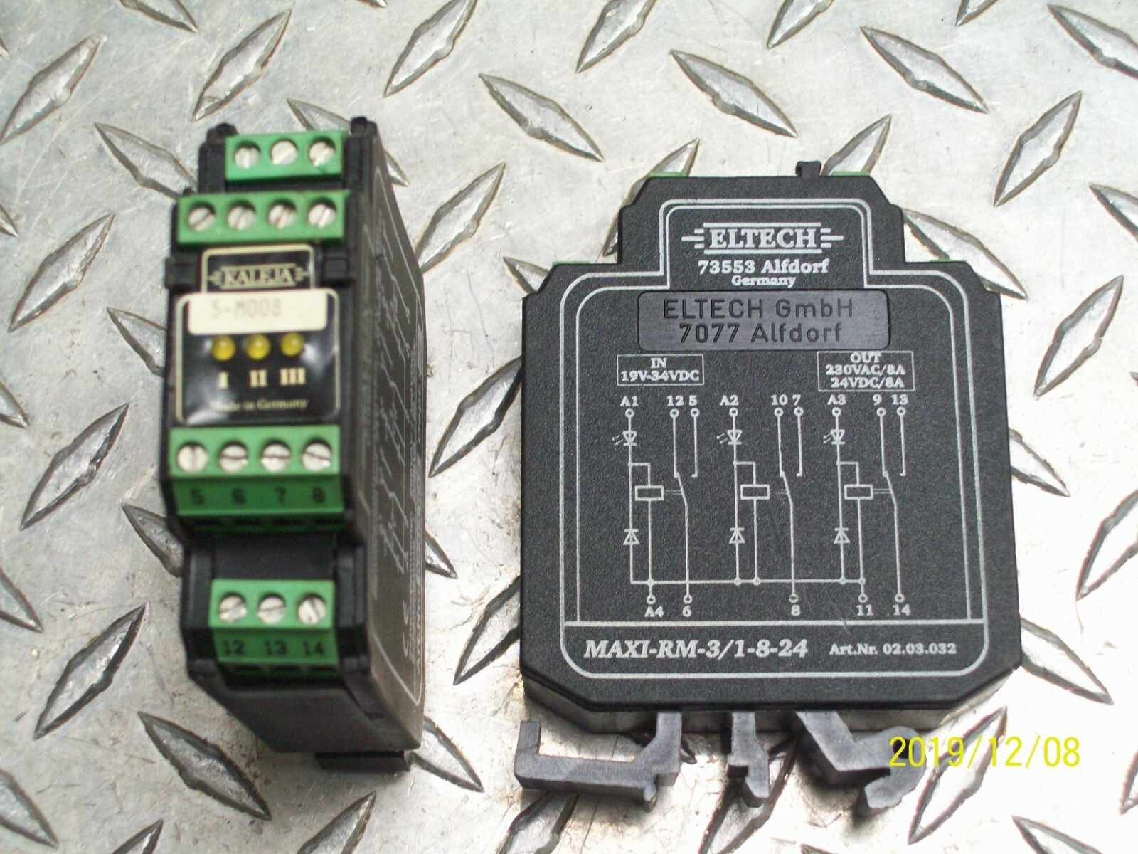 (1) ELTECH & KALEJA RELAY MAXI-RM-3/1-8-24 , 02.03.032 , 7077 | eBay