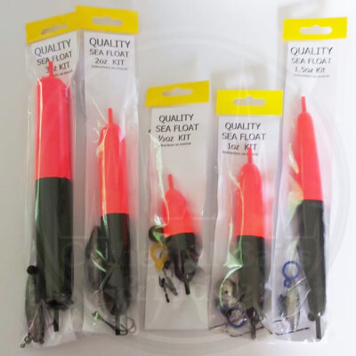 Sea Fishing Float Kits - Sea Coarse Predator Fishing 0.5oz 1oz 1.5oz ...