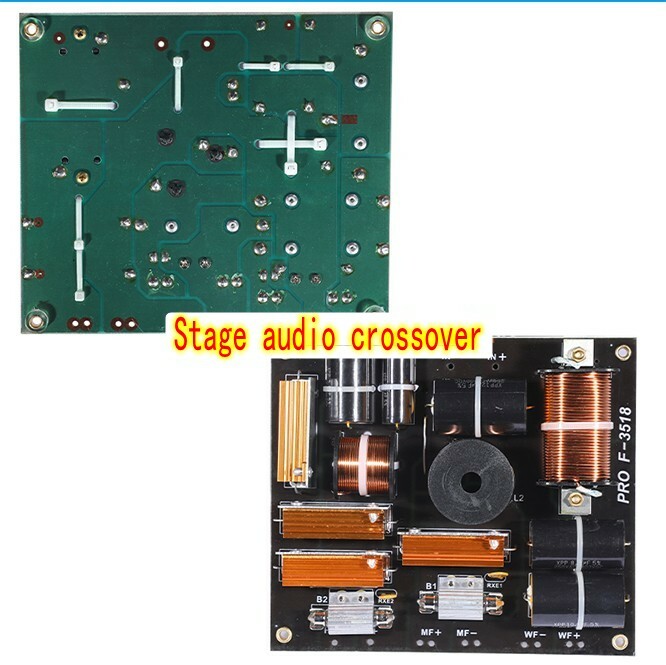 1200W 3-way Stage audio crossover Hi-Fi Speaker Frequency Divider ...