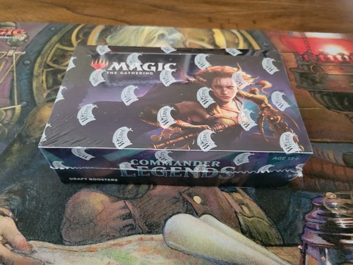 WOTC MTG Commander Legends Draft Booster Box Sealed English new Rudy ...
