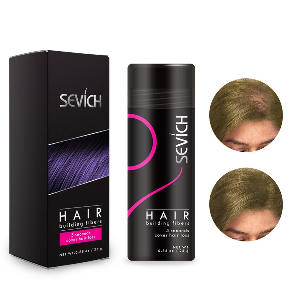 Sevich Hair Building Fiber Hair Loss Concealer Thickening Fibers Spray ...