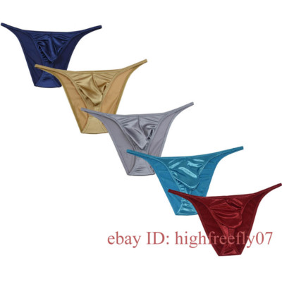 Gym Men's Bodybuilding Cheeky Briefs Posing Underwear Athletic Bikini U ...