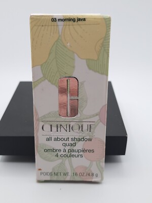 clinique all aobut shadow quad A66 Morning Java Free Shipping | eBay