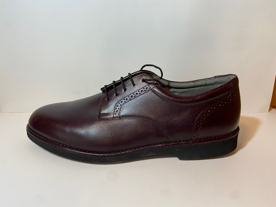 ROCKPORT DRESSPORT MENS BURGUNDY LEATHER WINGTIP LACE LIGHTWEIGHT SHOES ...