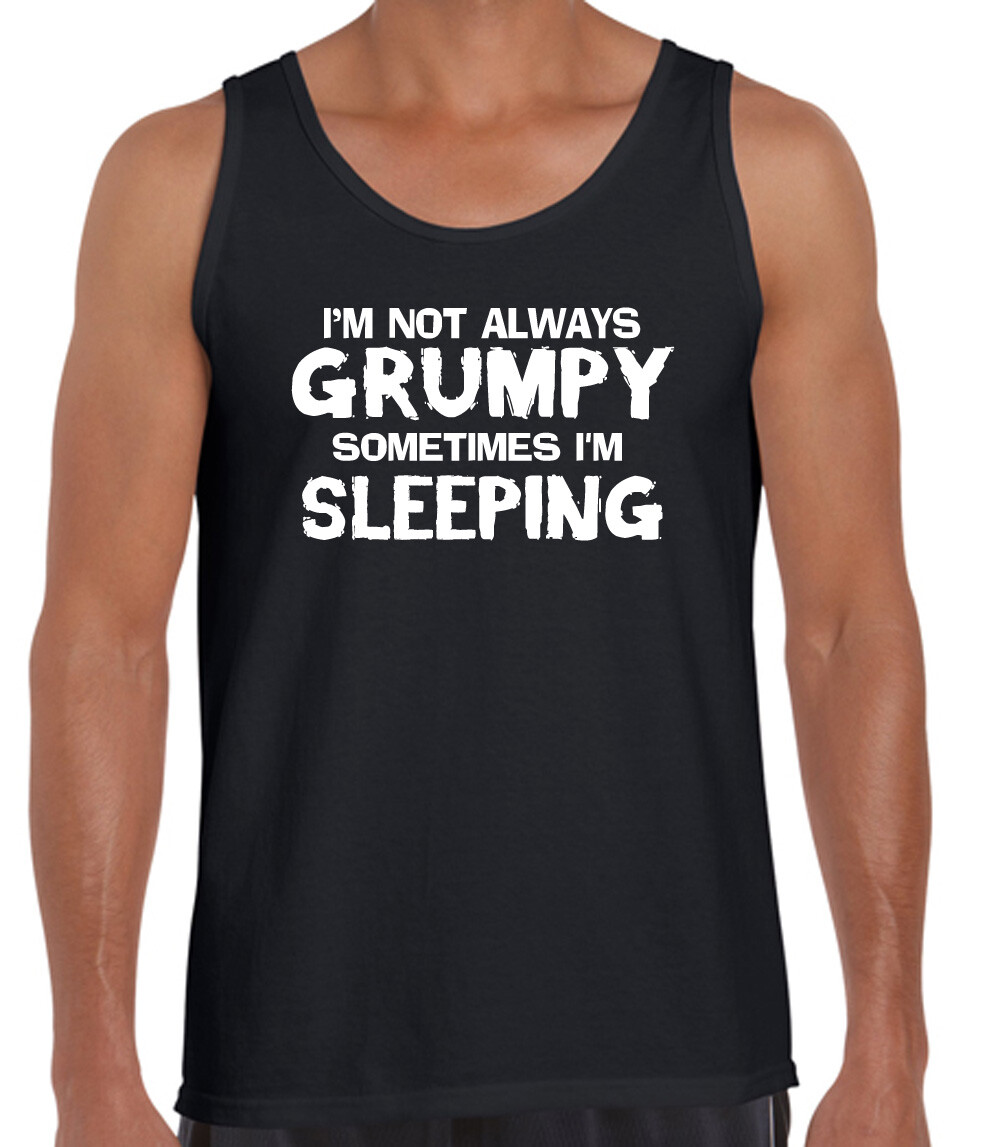 I'm not always Grumpy sometimes I'm Sleeping Funny T-Shirts Dad tee's ...