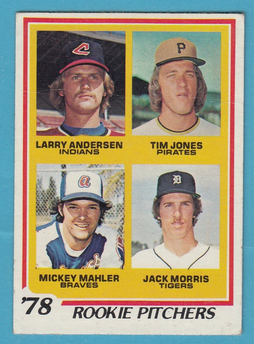 1978 Topps # 703 Jack Morris Rookie Card -- Box 713-503 | eBay