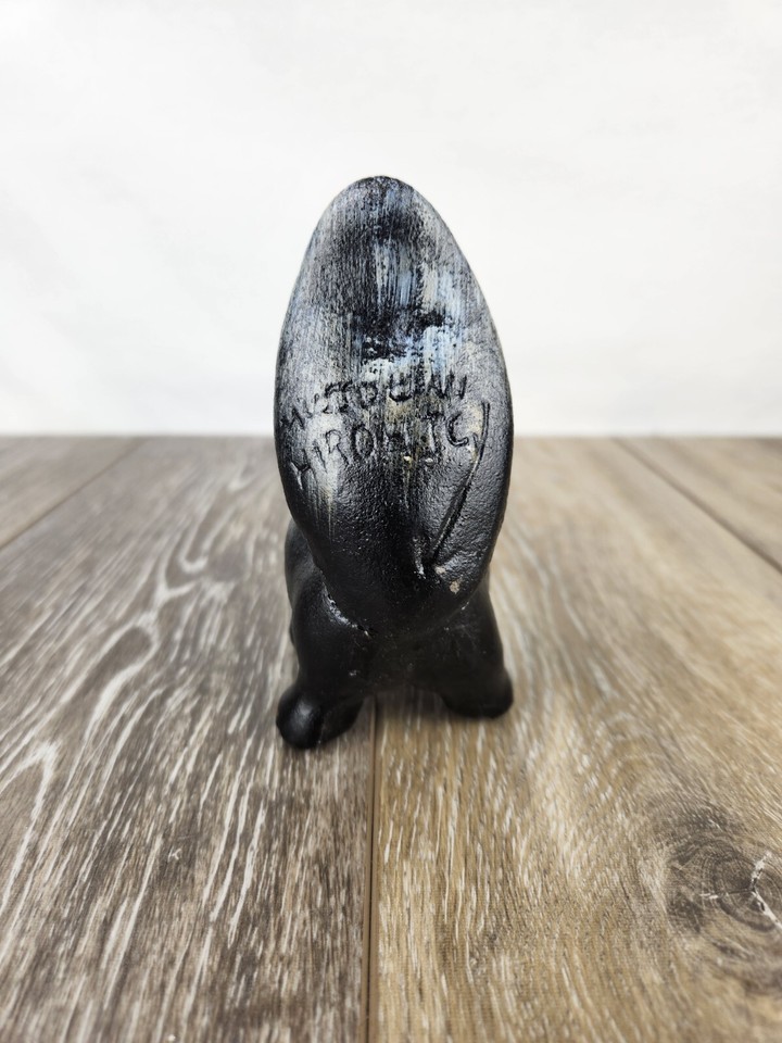 Cast Iron Anti-Hitler Skunk WWII Propaganda Cast Iron Doorstop | eBay