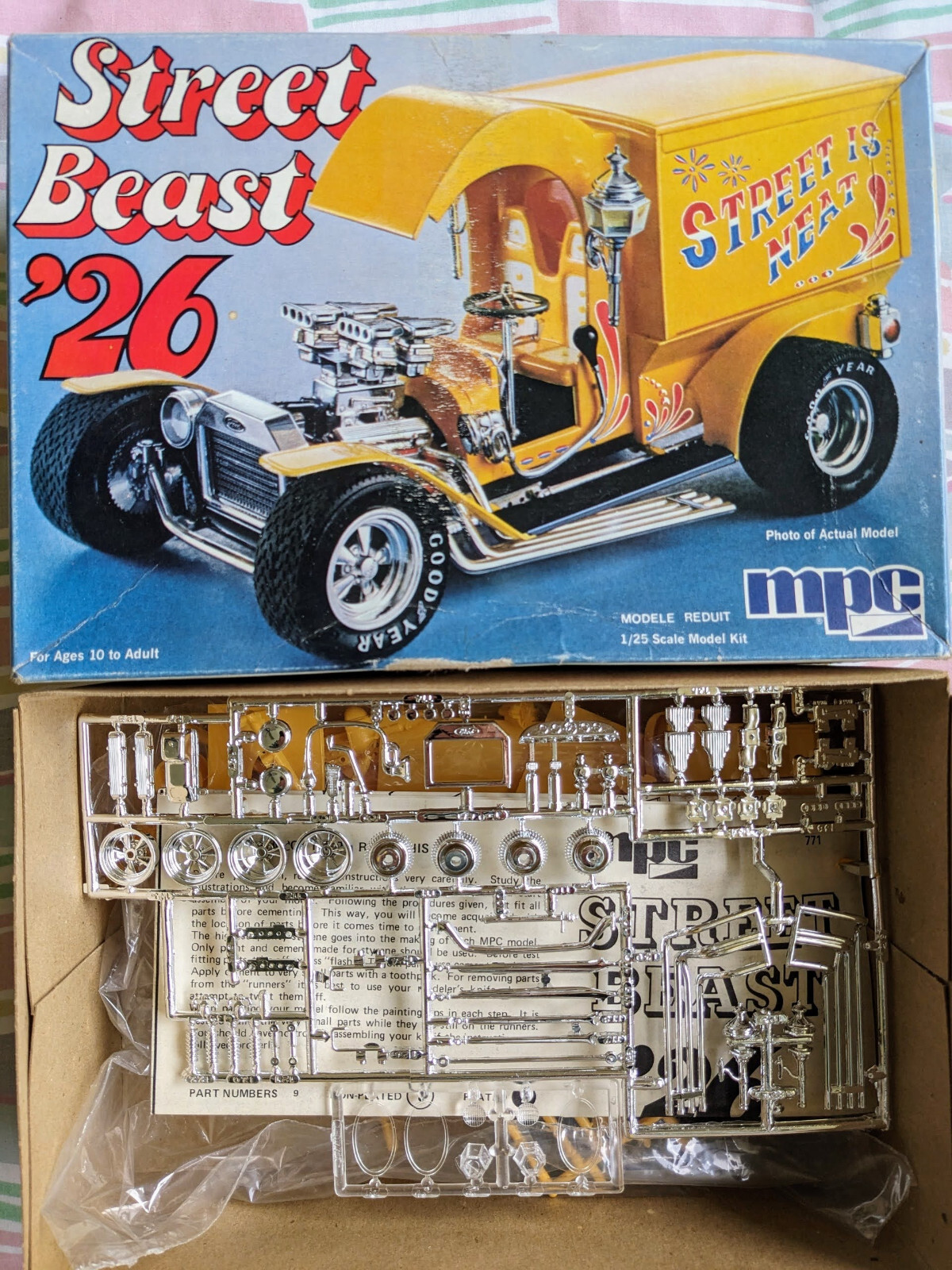 L@@K! **RARE NIB ORIGINAL VINTAGE MPC "STREET BEAST '26 FORD" KIT ...