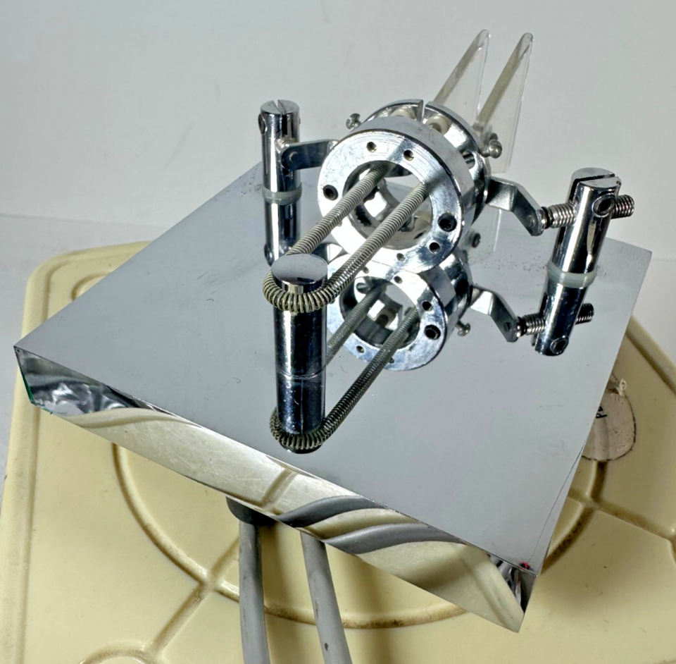 Used Bencher BY-2 Chrome Morse Code Iambic Telegraph CW Paddle Key ...