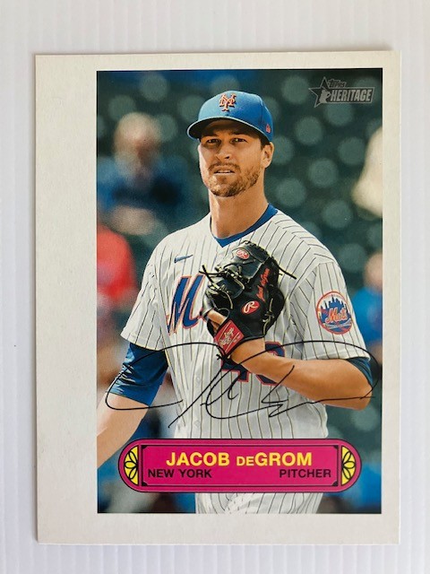 2024 TOPPS HERITAGE Hobby Box Topper Card LOT (7) Oversized Card LOT (7 ...