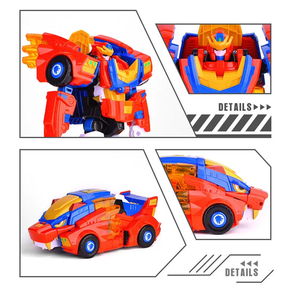 MiniForce Animal Tron Leocop Lion Ranger Space Police Transforming ...