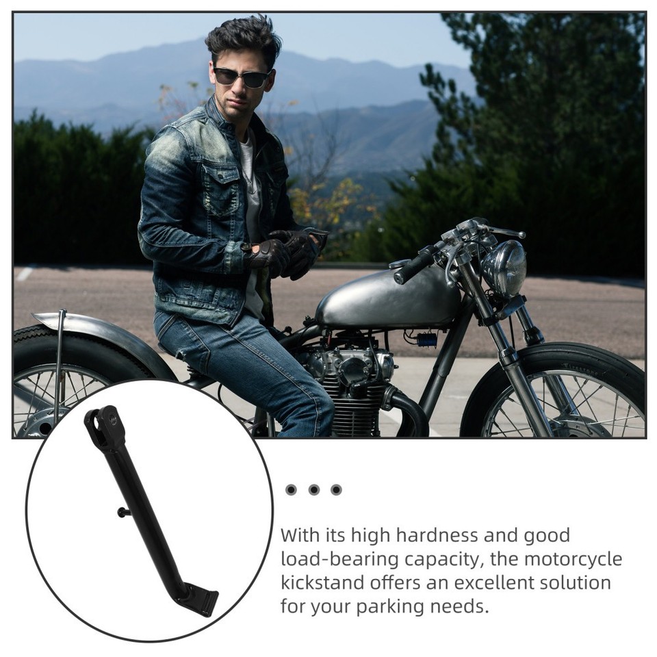 Motorcycle Side Kick Stand Support Kickstand Foot Pad Replacement ...