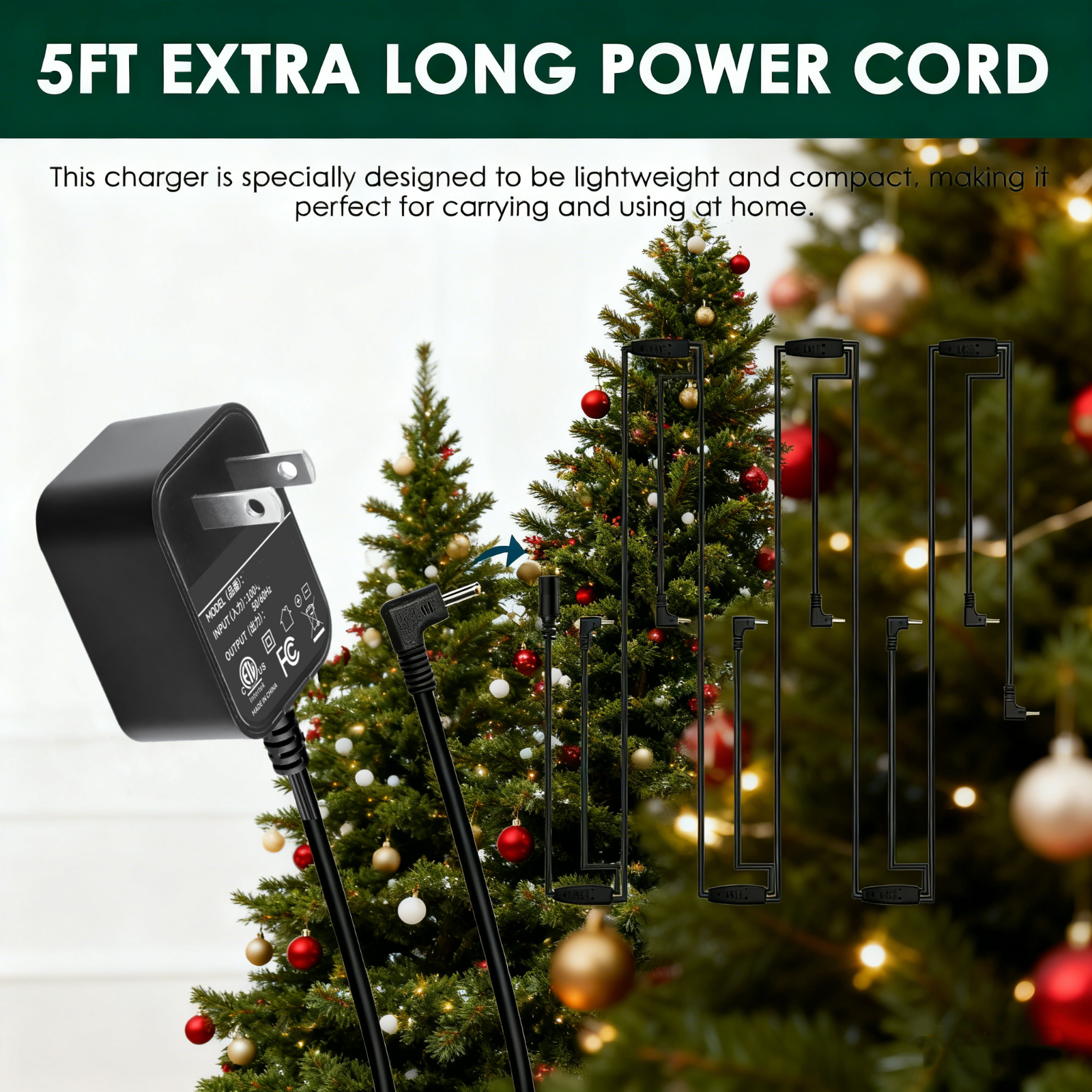 Power Cord for Hallmark Keepsake Christmas Ornaments for Storyteller ...