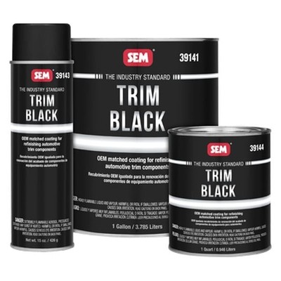 SEM 39143 Trim Black 12 fl. oz. Black Aerosol Acrylic Trim Paint | eBay