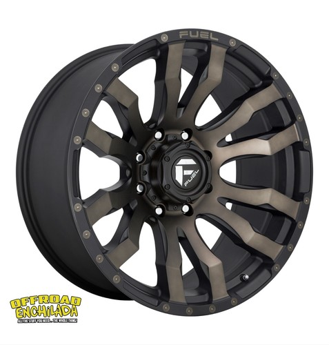 4/ 20x10" 8x180 Fuel Off-Road Blitz Wheels 2011-Up Chevy GMC Sierra ...