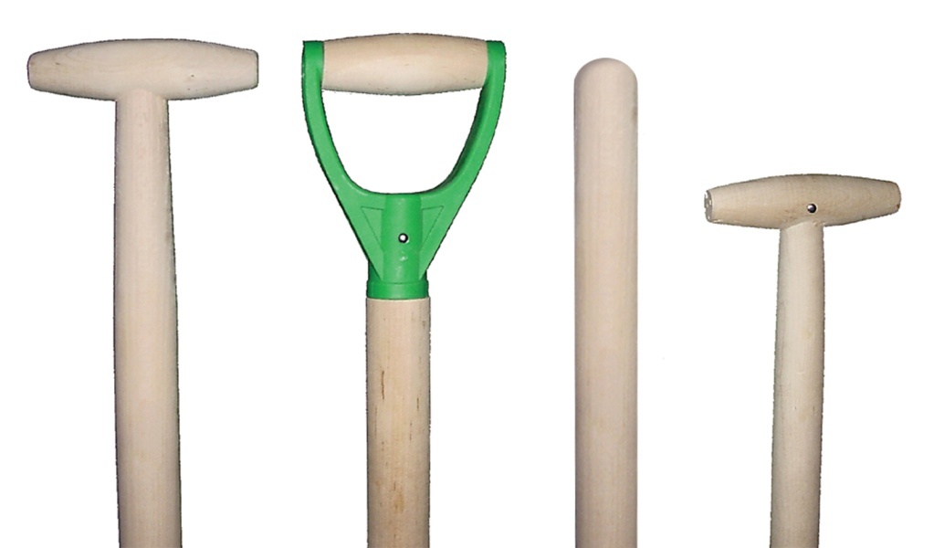 3 x Spatenstiel Grabegabel Spatengabel Stiel Holzstiel T Griff 90cm Set ...