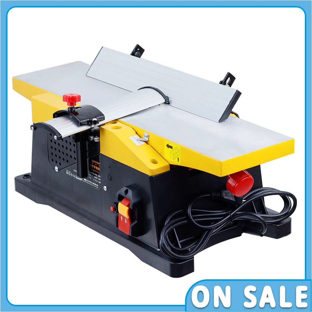 Multifunctional Flat Planer Woodworking Electric Planer Benchtop Power ...