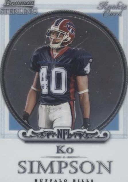 2006 Bowman Sterling - Ko Simpson #41 (RC) for sale online | eBay