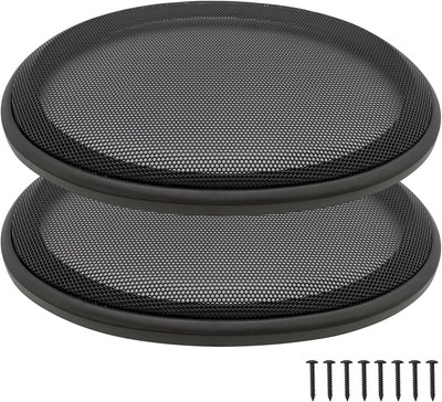 2Pcs 6X9 Speaker Grill Covers, Car Subwoofer Guard, ABS Frame with ...
