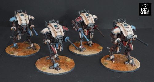 WH40K Imperial Knight Armiger Helverin x 4 COMMISSION | eBay