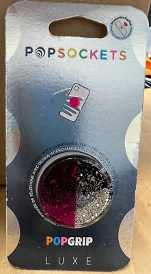 Luxe Popsockets PopGrip: Liquid Glitter Tidepool Glitter Ombren-Slip | Universal | Purple ...