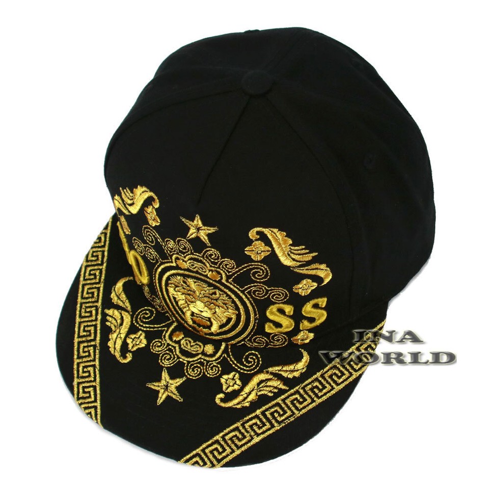 Money King 3D Hat Embroidered Snapback Flat Bill Baseball Cap | eBay