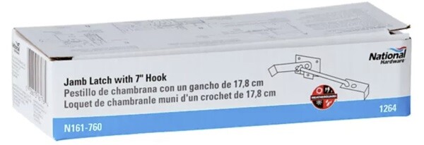 National Hardware N161-760 Universal Barn Farm Ranch Door Jamb Latch | eBay