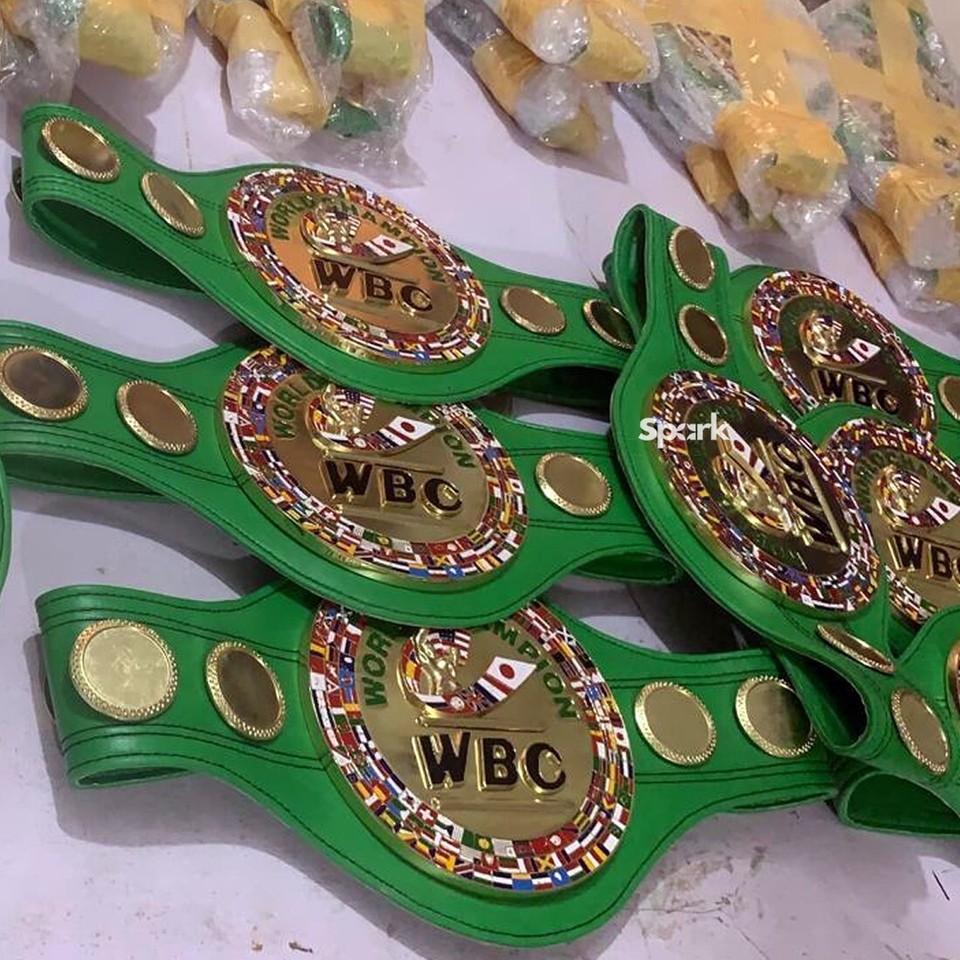 Boxing WBC Championship Title WBC Champion Title Belt Adult Size 4mm ...