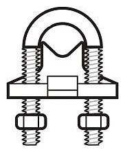 Ec-Korns RA34 - 3/4" Galvanized Right Angle Clamp for sale online | eBay