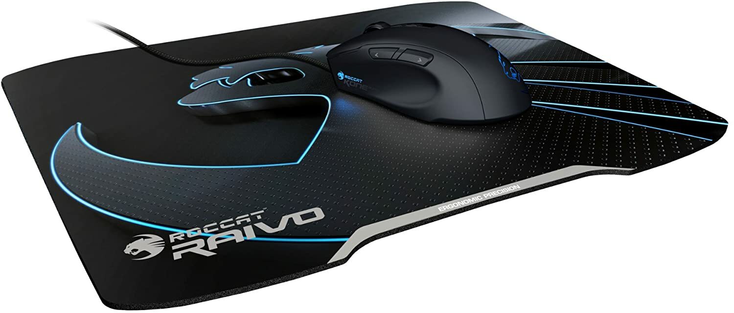 ROCCAT RAIVO Stealth Black Ultimate Gliding Gaming Mousepad | eBay ...