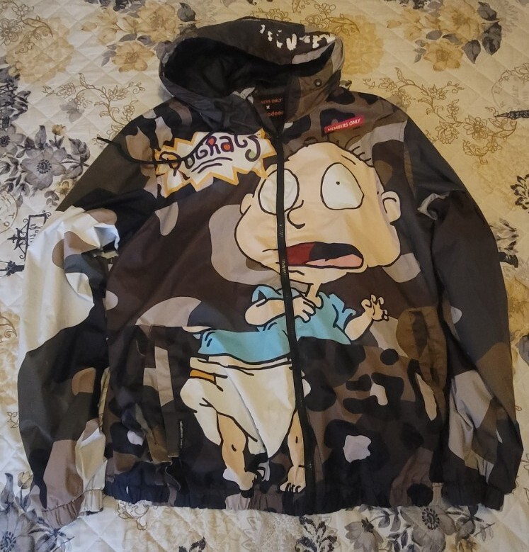 Members Only X Rugrats Nickelodeon Jacket Coat All Ov… - Gem