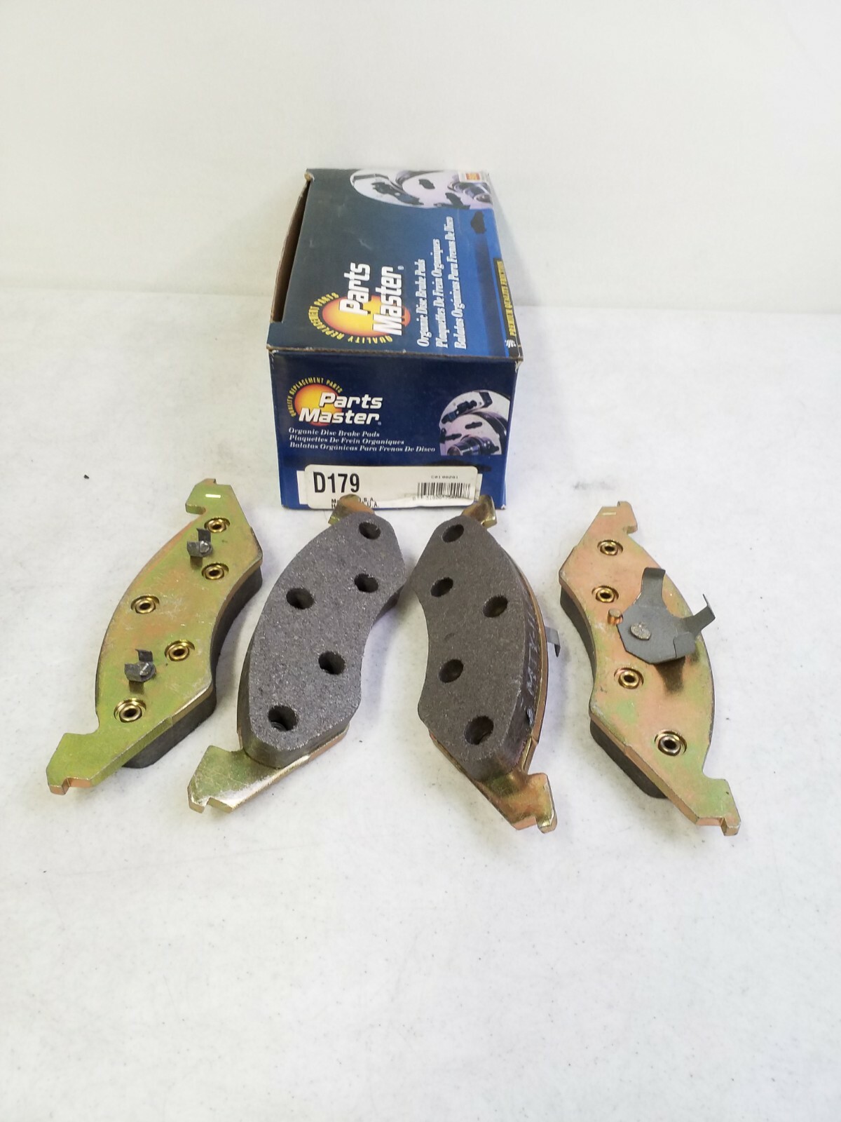 D179 Parts Master Organic Disc Brake Pads | eBay