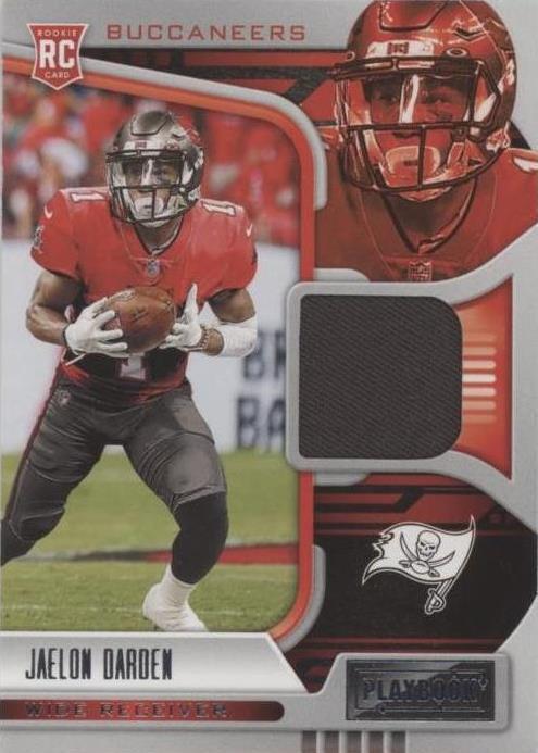 2021 Panini Playbook - Rookie Materials Jaelon Darden #RMA-JDA (MEM, RC ...