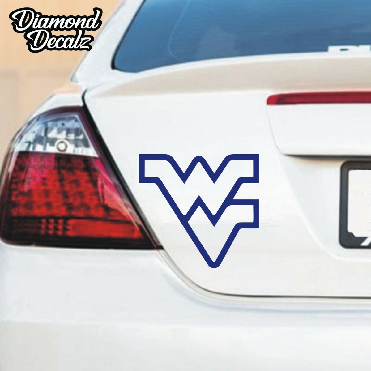 West Virginia Football Car Decals