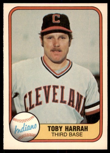 1981 Fleer Toby Harrah . Cleveland Indians #389 | eBay
