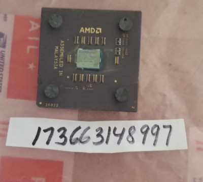 AMD Duron 850 850MHz/64KB/200MHz D850AUT1B Base/Socket A 462 PC SOCKET ...