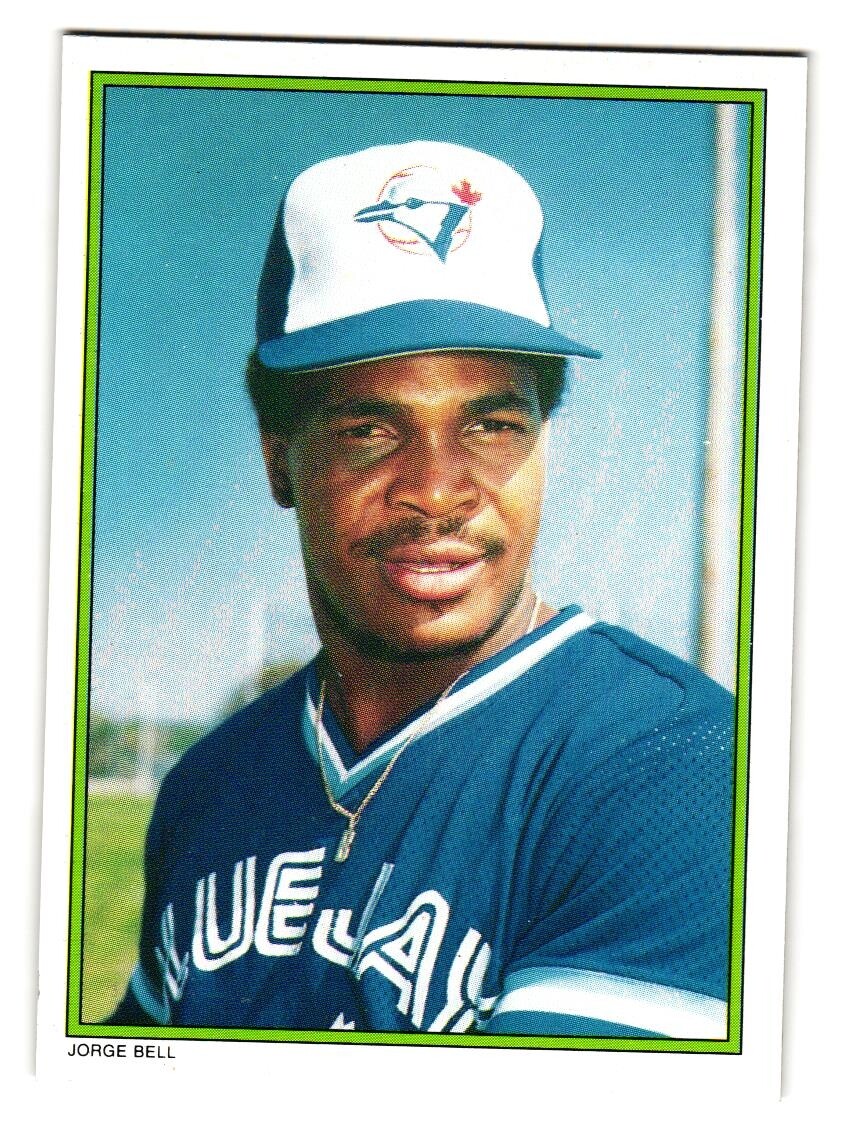 1986 Topps # 47 Jorge Bell Toronto Blue Jays | eBay