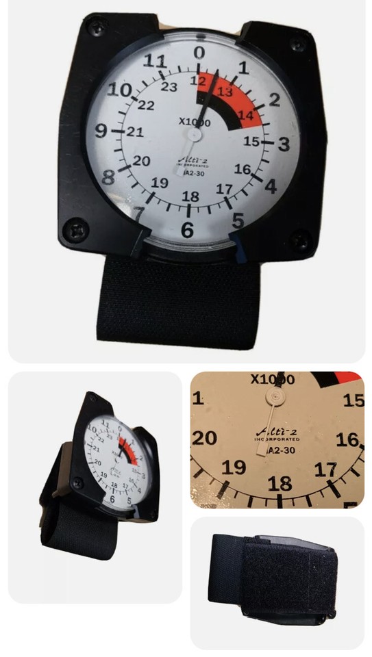 New Military Altimeter, MA2-30 Altimaster, HALO by Alti-2 For US Air ...