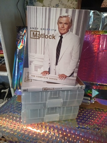 Matlock The Complete TV Series Season 1-9 DVD 2015 52 Disc Box Set Andy ...