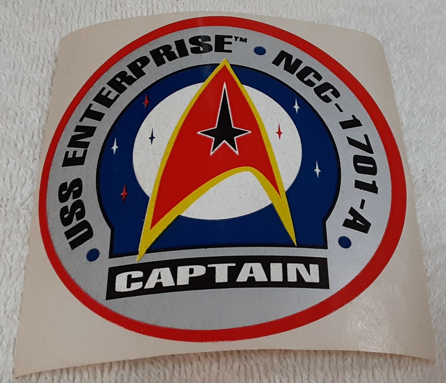 Star Trek USS Enterprise NCC-1701-A Captain Decal | eBay