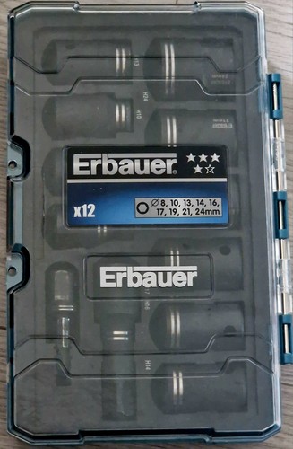 Erbauer Hex Nut & Socket Driver Bit Set | eBay UK
