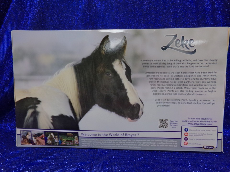 NIB Breyer Horse Zeke Tractor Supply Co TSC *EXCLUSIVE* 2022 Zippo Pine Bar | eBay