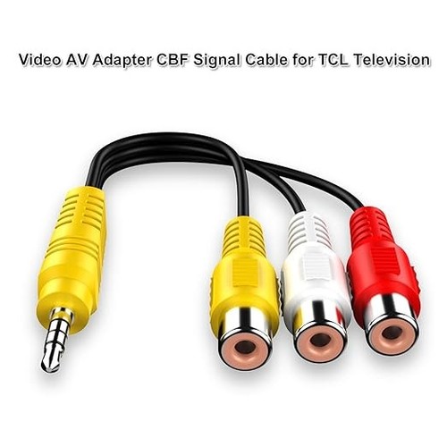 AV Component Adapter Cable Replacement for TCL TV, 3 RCA,3.5MM to 3 RCA ...