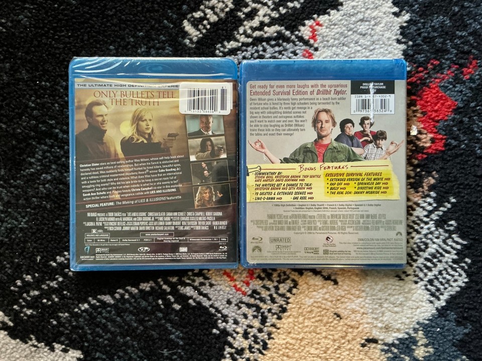 Lies and ILLUSIONS : New Blu-ray with Christian Slater + Drillbit ...