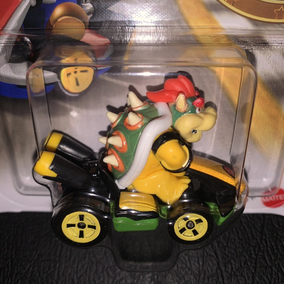 Hot Wheels Mario Kart Bowser Standard Kart New Toy Mattel | eBay Australia