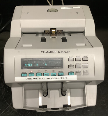 Bill & Cash Counting - Cummins Jetscan 4068 Currency